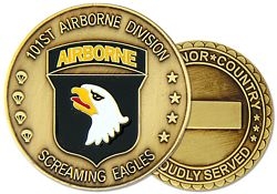 101st Airborne Division Challenge Coin