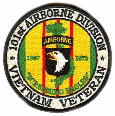 101st Airborne Division Vietnam Patch