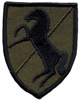 11th ACR Subdued Regulation Military Patch
