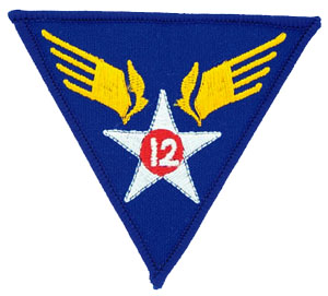12th Air Force Patch