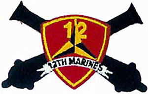 12th Marine Regiment Patch