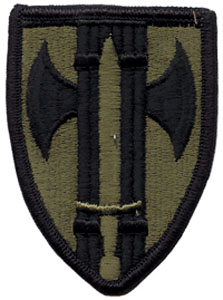 18th MP Brigade Subdued Regulation Military Patch