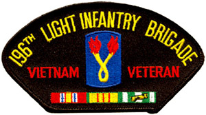 196th Light Infantry Brigade Vietnam Patch