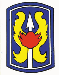 199th Infantry Brigade Window Decal