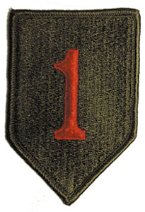 1st Infantry Division Patch