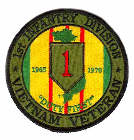 1st Infantry Division Vietnam Patch