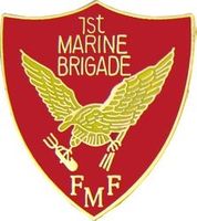 1st Marine Brigade FMF Pin