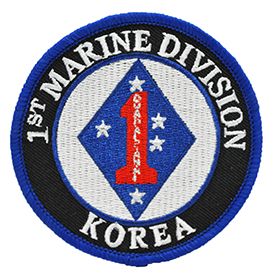 1st Marine Division Korea Patch