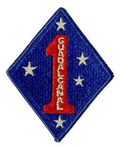 1st Marine Division Patch