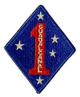 1st Marine Division Patch