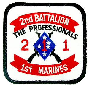 2-1 Marines Patch