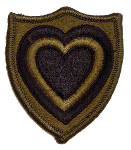 24th Corps Subdued Shoulder Patch