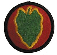 24th Infantry Division Patch