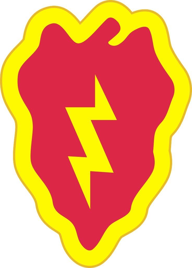 25th Infantry Division Decal