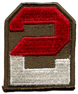 2nd Army Patch