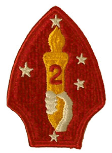 2nd Marine Division Patch