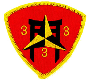 3-3 Marines Patch