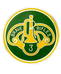 3rd Armored Cavalry Regiment Combat Service Identification Badge (CSIB)