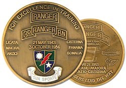 3rd Battalion 75th Rangers Challenge Coin
