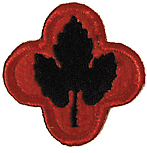 43rd Infantry Division Patch