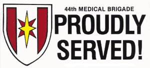 44th Medical Brigade Bumper Sticker