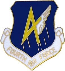 4th Air Force Pin