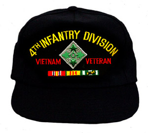 4th Infantry Division Vietnam Veteran Ball Cap
