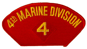 4th Marine Division Patch