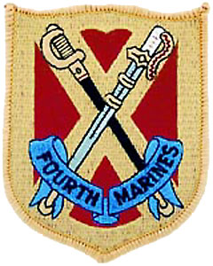 4th Marine Regiment Patch