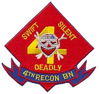 4th Recon Battalion Patch