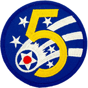 5th Air Force Patch