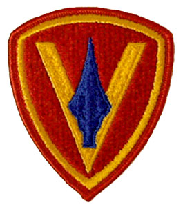 5th Marine Division Patch