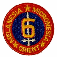 6th Marine Division Patch