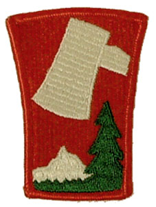 70th Infantry Division Patch