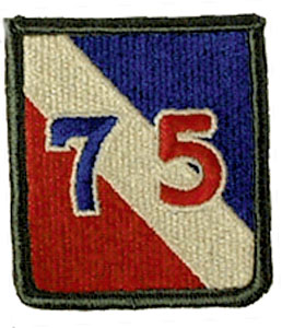 75th Infantry Division Patch