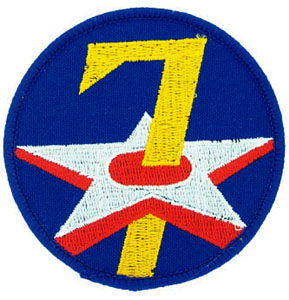 7th Air Force Patch