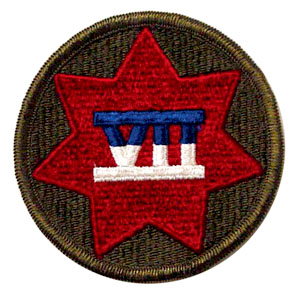 7th Corps Patch