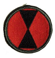 7th Infantry Division Patch