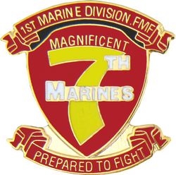 7th Marine Regiment Pin