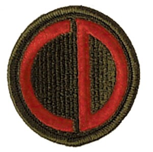 85th Infantry Division Patch