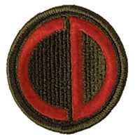 85th Infantry Division Patch
