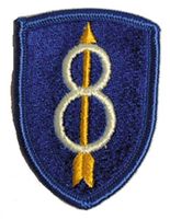 8th Infantry Division Patch
