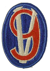 95th Infantry Division Patch