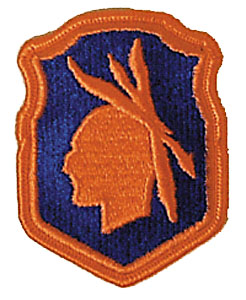 98th Infantry Division Patch