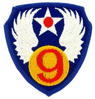 9th Air Force Patch