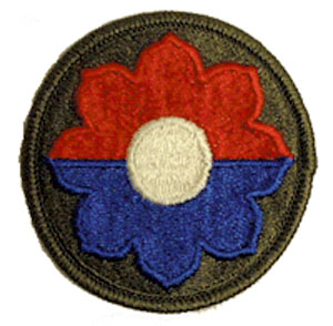 9th Infantry Division Patch