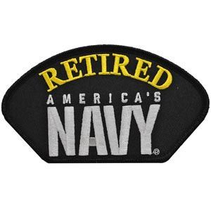 America's Navy Retired Patch