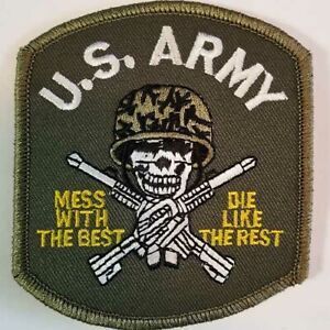 Army Die Like The Rest Patch