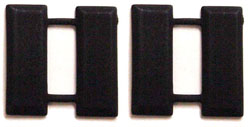 Captain Officer Rank Insignia Subdued (Pair)