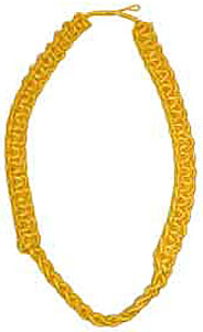 Cavalry Yellow Shoulder Cord